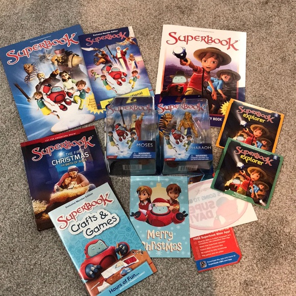 Superbook | Toys | Superbook Mosespharaoh Bible Figures Cbn Network ...